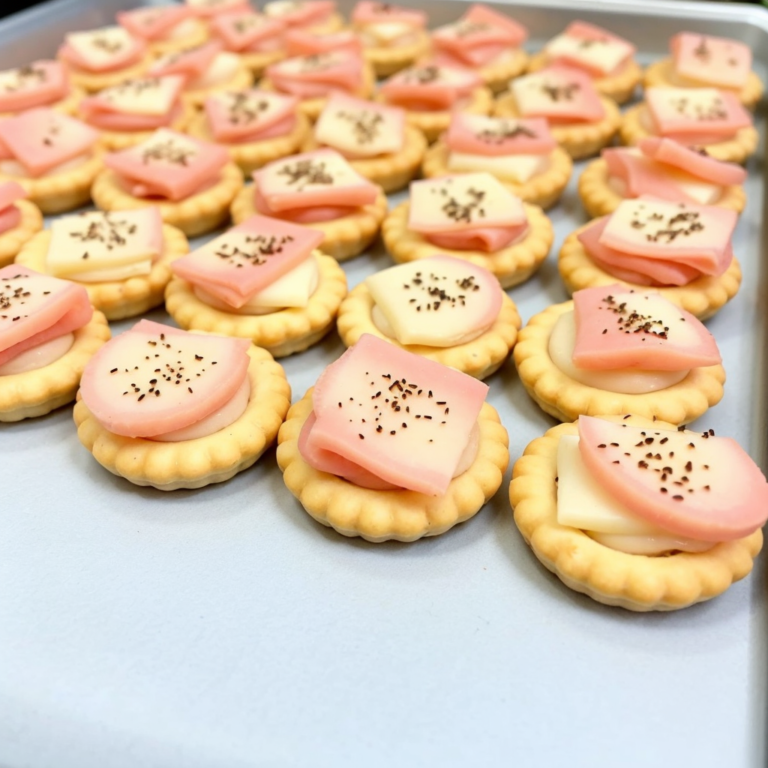 Ritz Cracker Party Sandwiches: Easy and Delicious Snacks