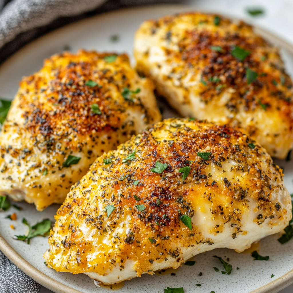 Easy Baked Ranch Chicken – Crispy, Juicy & Flavor-Packed Recipe (2025)